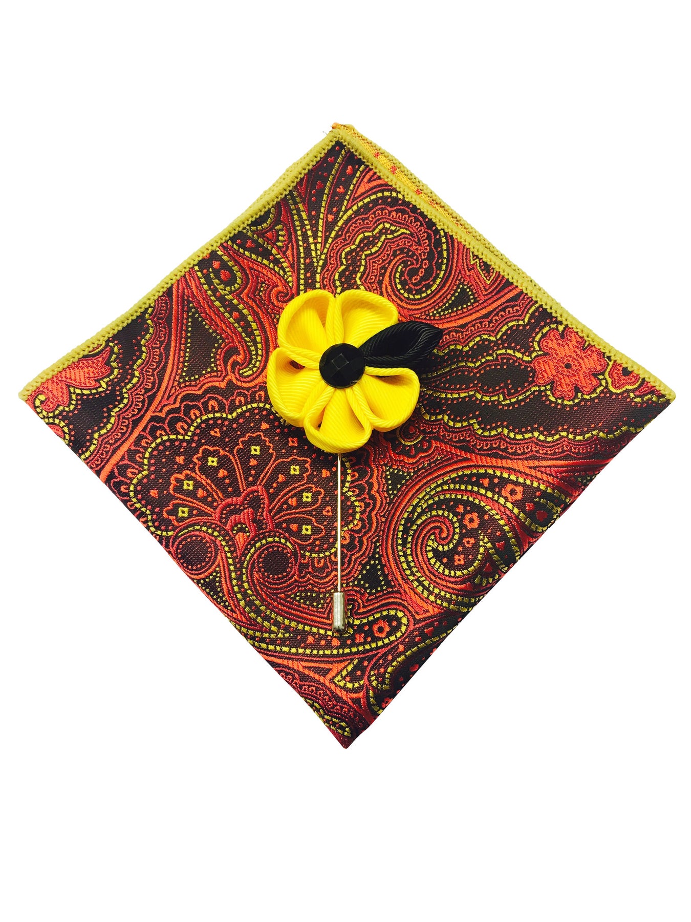 Pocket Square + Lapel Pin - COMBO SET – Resso Roth